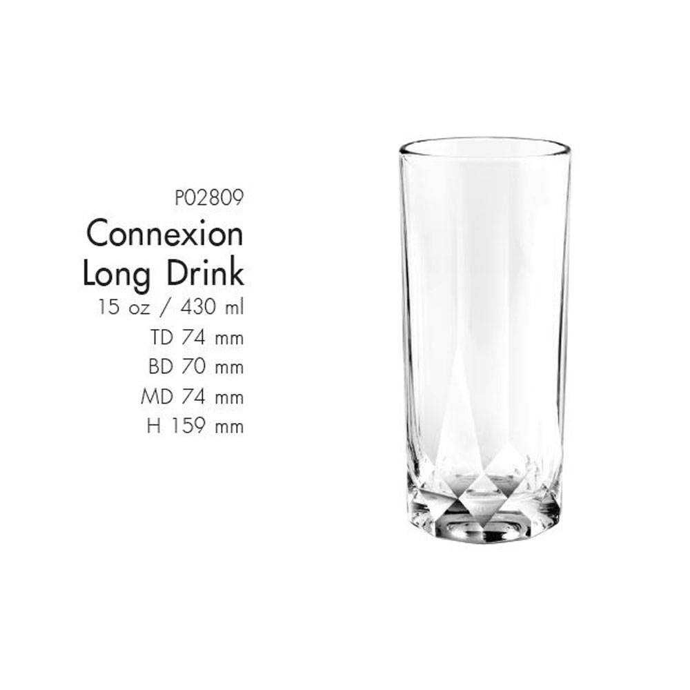 (Set of 6) Ocean Connexion High Quality Diamond Crystal Cut Soda ...
