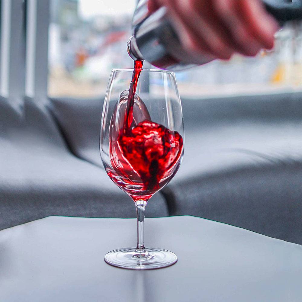 (Set of 6) Lucaris Bangkok Bliss High Quality Lead Free Crystal Clear ...