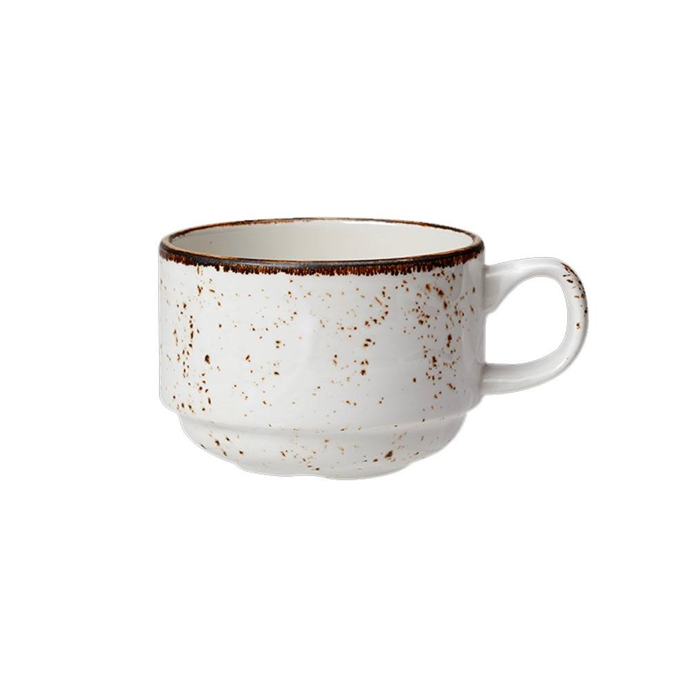 UK Steelite Performance Craft Premium Stacking Coffee Tea Cup, 100ml