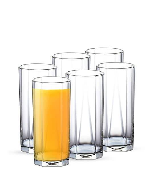 (Set Of 6) Ocean Pyramid High Quality Long Drink Water Tumbler Juice ...